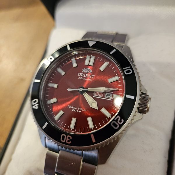 Orient Kano Red Dial Automatic RA-AA0915R19B 200m Men's Watch ...