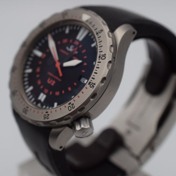 Sinn U2 EZM5 1020 2000m Black dial Automatic 44mm Watch | WatchCharts ...
