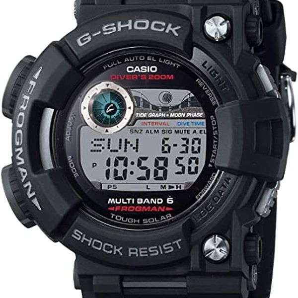 Casio Watch G-SHOCK Diver's Watch FROGMAN Radio Solar GWF-1000-1JF ...