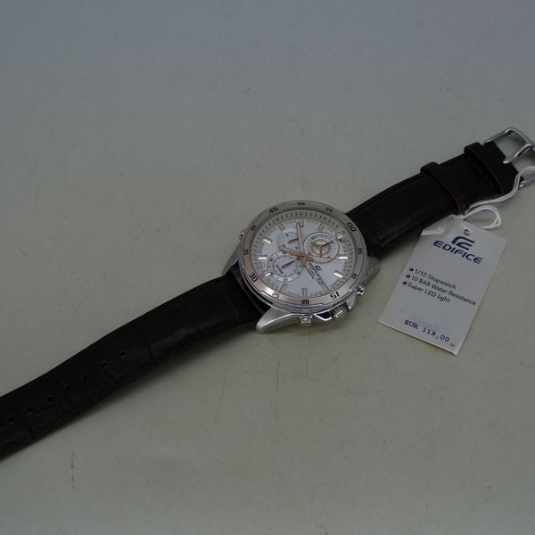 Vintage Casio Edifice Men's Quartz Chronograph EFR-547L-7AVUEF - Unworn ...