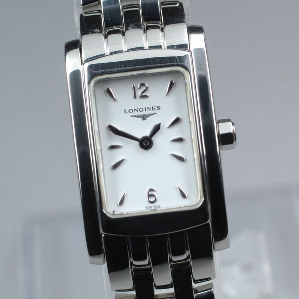 Longines Dolce Vita L5.158.4 White Dial 16mm Quartz Ladies Watch Ship ...