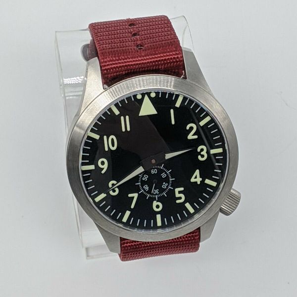 Maratac (46mm) Pilot Auto CAGE:5VKB6 | WatchCharts Marketplace