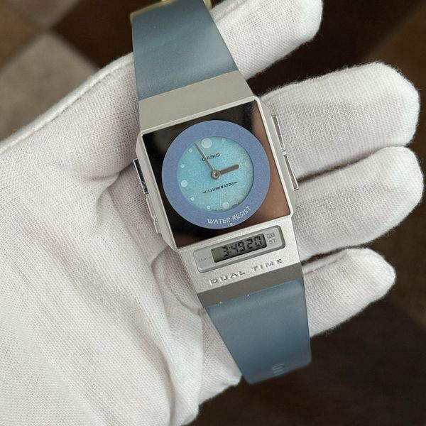 Rare Vintage Casio FS-01 Ana-Digi Film Watch Module 2321 JDM 1990s ...