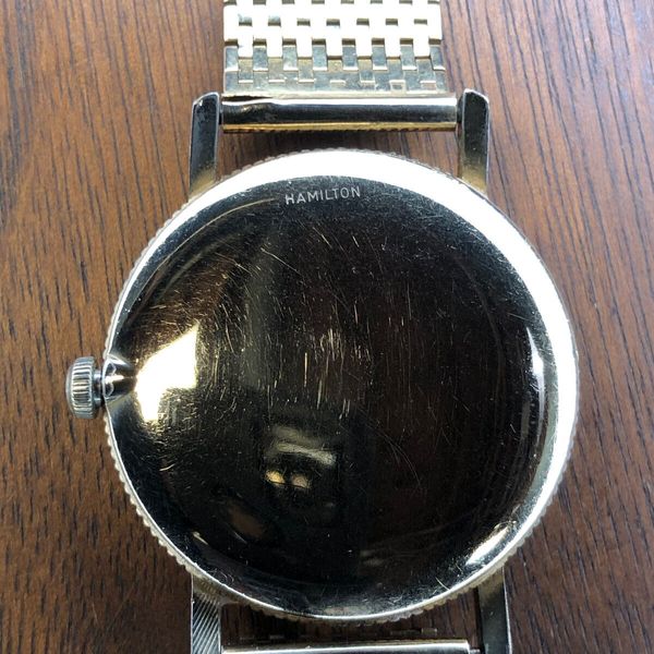 Ultra RARE Gold HAMILTON Liberty Coin Menâ s Watch | WatchCharts ...