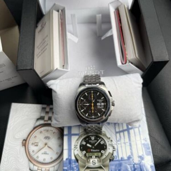 Tissot PRC 100 Automatic chronograph Valjoux 7750 Full Set ...