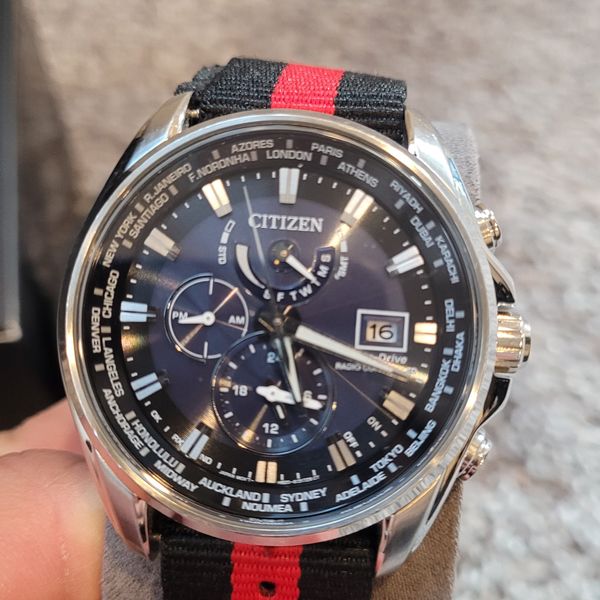 FS: Citizen Atomic World Timer AT9030-80L | WatchCharts Marketplace