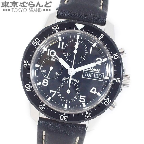 Jin Sinn watch watch men's 103.B.AUTO day date chronograph self-winding ...