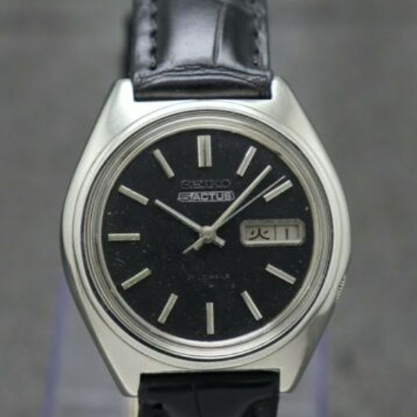 Vintage Seiko 5 Actus Automatic Movement 7019-8010 Japan Made Men's Watch. | WatchCharts Marketplace