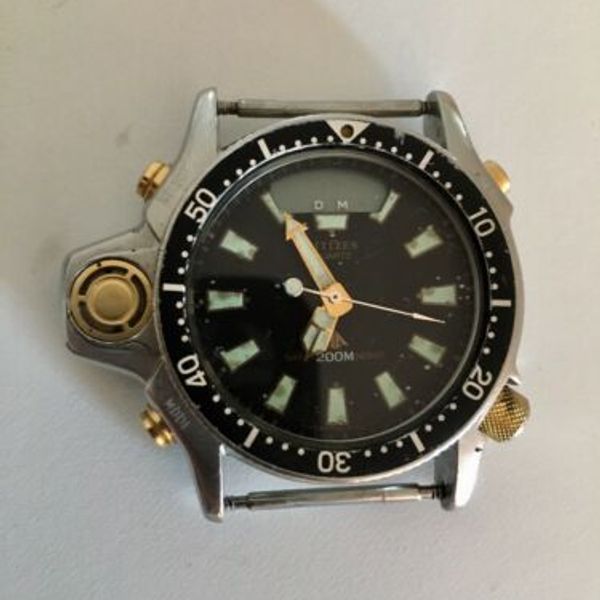 Citizen (CO23) Vintage Aqualand Promaster Diver's 200m, Depth sensor ...