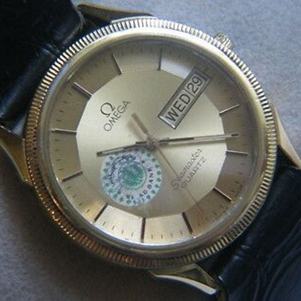 Omega Seamaster 1425 Watch Saudi Arabia Riyadh Bank Silver Jubilee Long ...