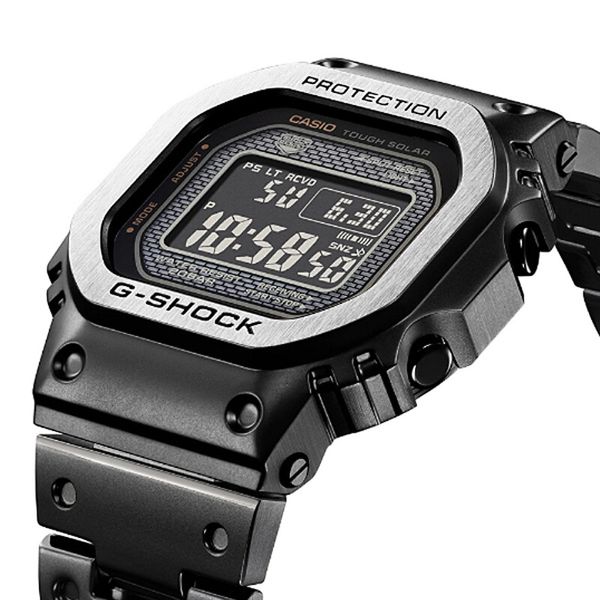 Casio G-Shock GMW-B5000MB-1JF Solar Radio Bluetooth Metal Case Digital ...