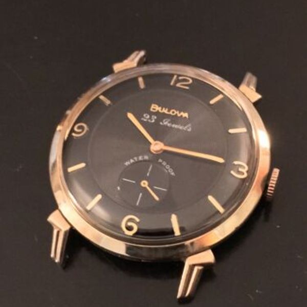 1958 Bulova 23 Jewel “HIS EXCELLENCY” Watch-Keeps Time-Mint Dial-Watch ...