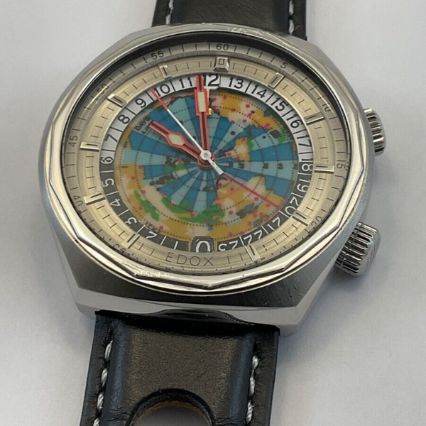 Vintage Diver EDOX GEOSCOPE Automatic 42 Compressor | WatchCharts ...