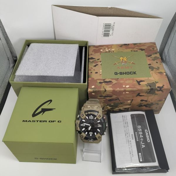 CASIO G-SHOCK × BRITISH ARMY GG-B100BA-1AJR MASTER OF G MUDMASTER Used ...