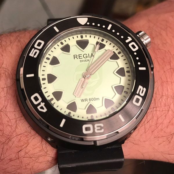 Regia Auto Diver with Spare Shroud | WatchCharts