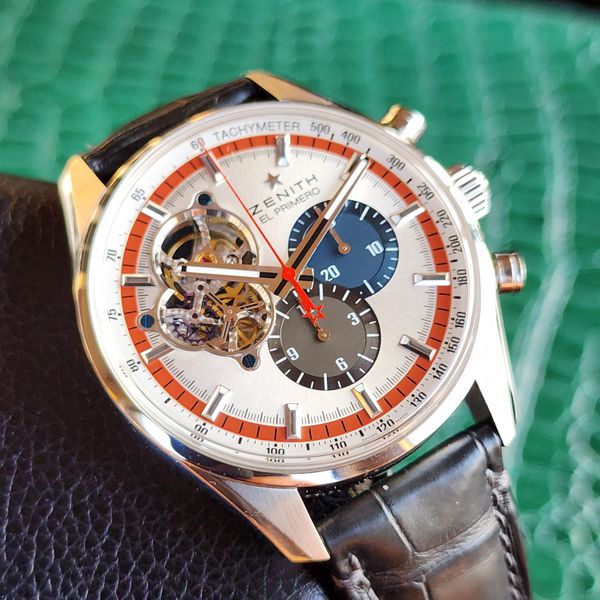 [WTS/WTT]ZENITH EL PRIMERO CHRONOMASTER 1969 SUNRAY 42MM CHRONO B&P ...