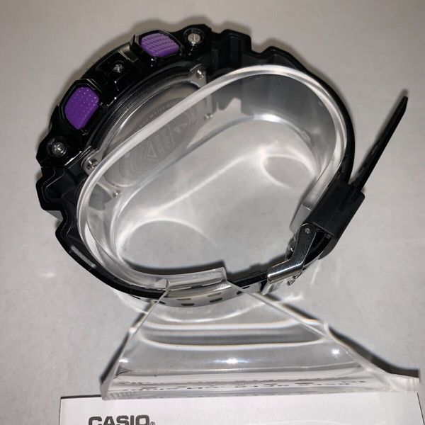 Casio G-Shock Men's Analog-Digital Watch Black Band With Hyper Color GA ...