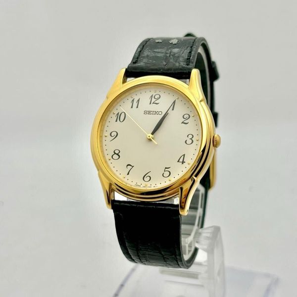 [Beautiful / New Battery] SEIKO Seiko Collection Men's Watch Gold ...