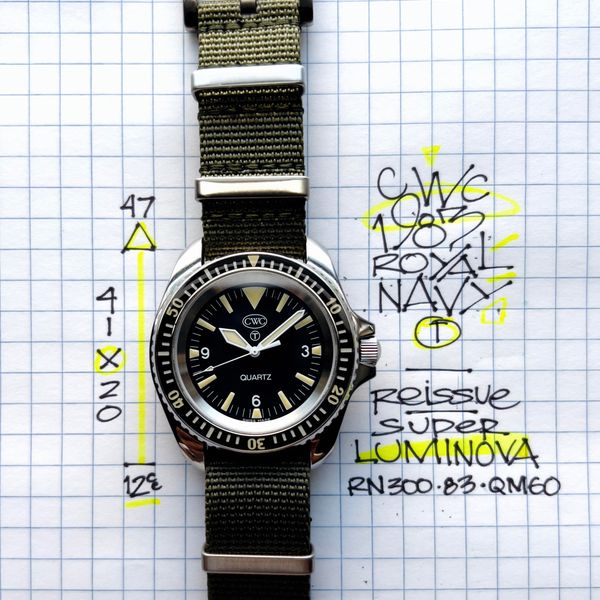 [WTS] CWC Royal Navy 1983 Reissue | WatchCharts Marketplace