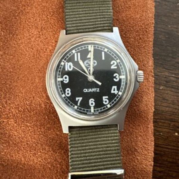 Beautiful Vintage Military Issue CWC G10 ‘Fatboy-80’ Quartz Watch ...