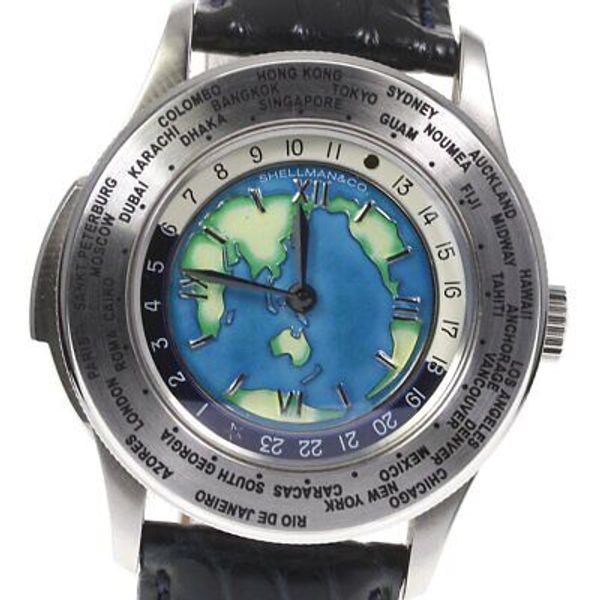 Shellman World Time Minute Repeater Cloisonne Dial 6880-T003699 TO35743 ...