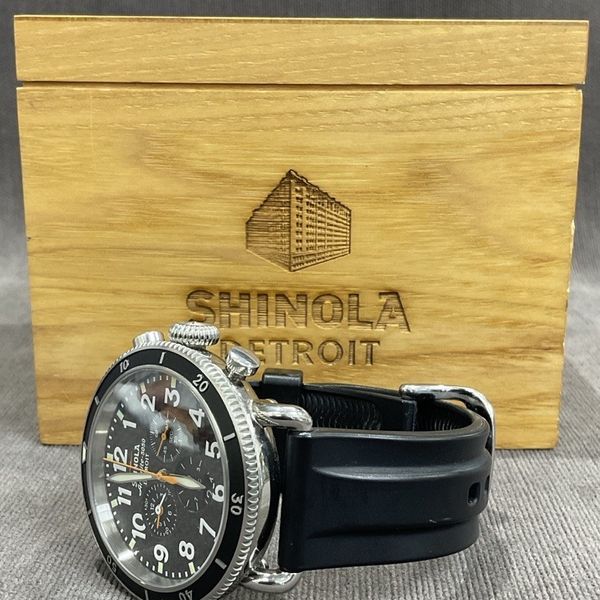 SHINOLA Runwell Sport Chrono 48mm Carbon Fiber Dial 48mm Men's Watch ...