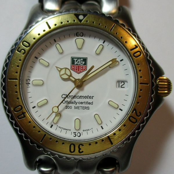 TAG HEUER CHRONOMETER 200 METERS MEN'S WRISTWATCH | WatchCharts Marketplace