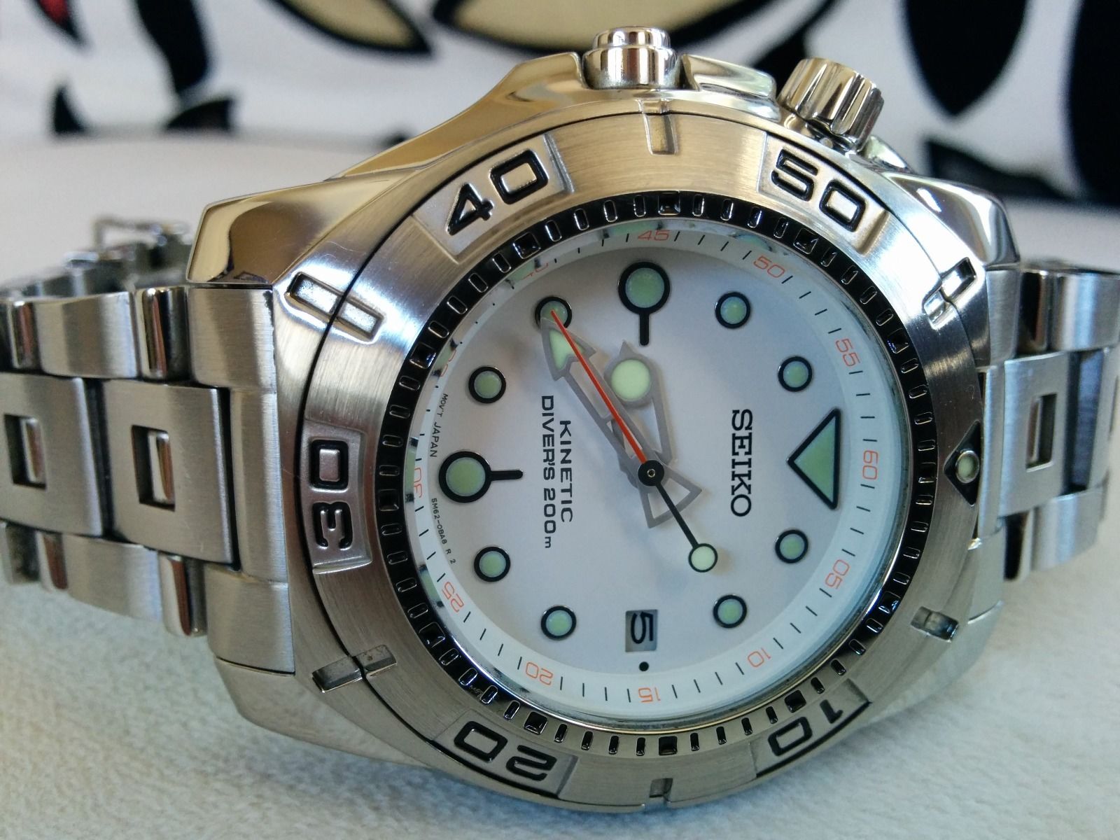 Seiko Big Boss Kinetic SKA289 Price as of May 2026 | WatchCharts