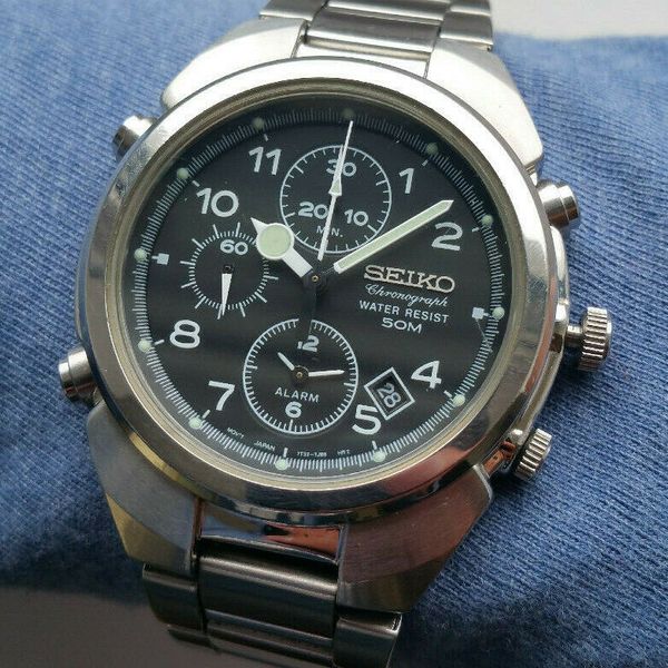 SEIKO 7T32-7G00 Rare Quartz Chronograph FWO | WatchCharts