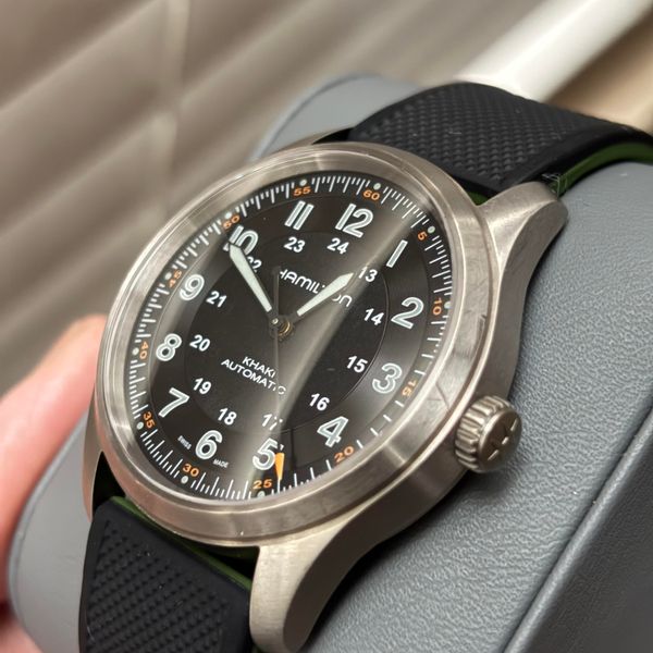 [WTS] Hamilton Khaki Field 38 Titanium | WatchCharts Marketplace