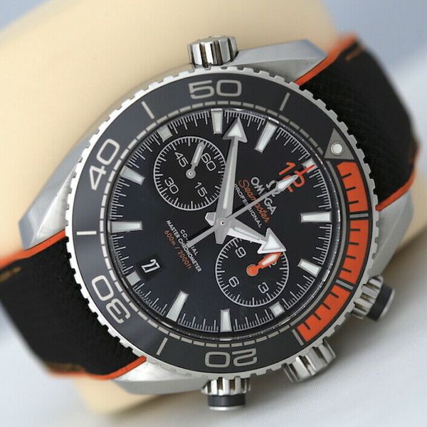 Omega Seamaster Planet Ocean 46mm Chronograph Co-Axial Watch (2016 ...