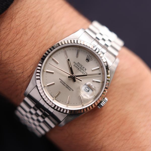 [WTS] 1991 Rolex Datejust Ref. 16234 | Silver Dial | WatchCharts Marketplace