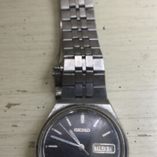 Vintage 1989 Seiko Automatic 7009-3159 Self-Winding Day Date Watch Lume ...