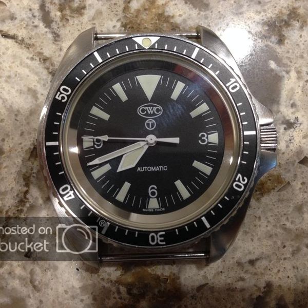 FS: CWC Royal Navy Automatic Diver with Tritium Dial | WatchCharts