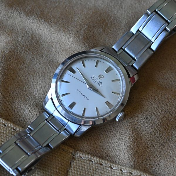 Vintage Cyma NavyStar, unpolished in excellent condition | WatchCharts ...