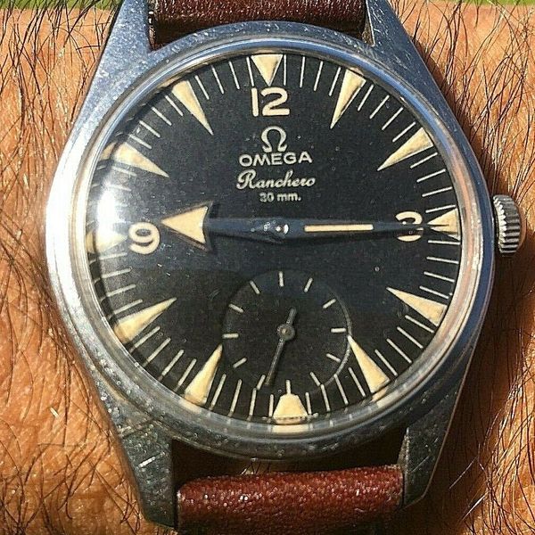VINTAGE OMEGA RANCHERO REF 2990 - 1 MANUAL WIND CAL 267 REFINISHED DIAL ...