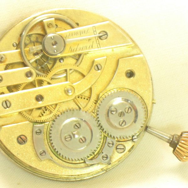 AMAZING POSSIBLE EARLY WOLVES TEETH PATEK PHILIPPE ANTIQUE POCKET WATCH ...