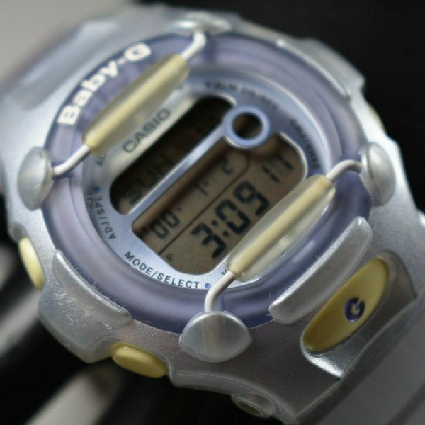 Casio Baby-G BG-158 Women's Baby Blue Watch NEW BATTERY! | WatchCharts ...