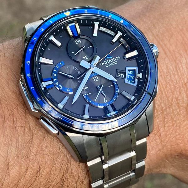 [WTS] Casio Oceanus OCW-G2000G-1AJF GPS Titanium Sapphire Bezel JDM ...