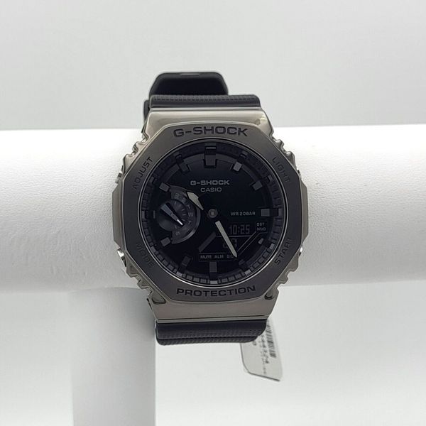 Casio G-Shock GM2100BB-1A Gunmetal Analog/Digital Watch - Macy's ...
