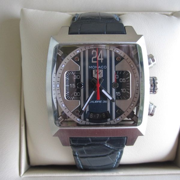 TAG HEUER McQUEEN MONACO TWENTY FOUR 24 36 Calibre | WatchCharts ...