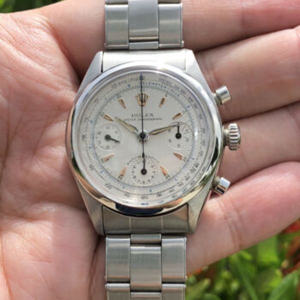 ROLEX PRE DAYTONA CHRONOGRAPH VINTAGE REF. 6234 STAINLESS STEEL 36MM ...