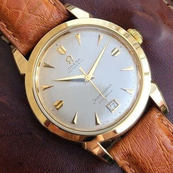 Omega Seamaster Calendar from 1952 | WatchCharts Marketplace