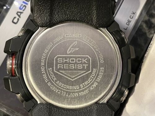 Casio G-Shock Mudmaster GG 1000 module 5476 twin sensor Casio G-Shock Mudmaster GG 1000 module 5476 twin sensor