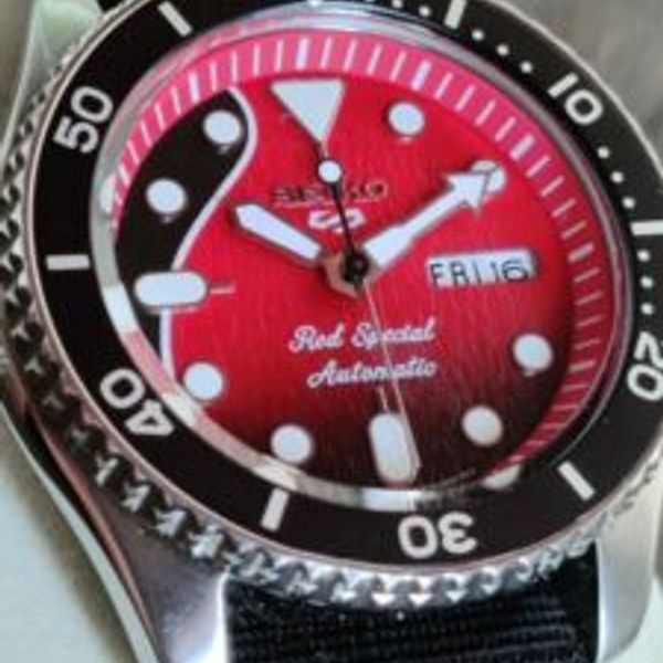 Seiko 5 Sports Brian May Red Special Limited Edition Automatic Watch ...