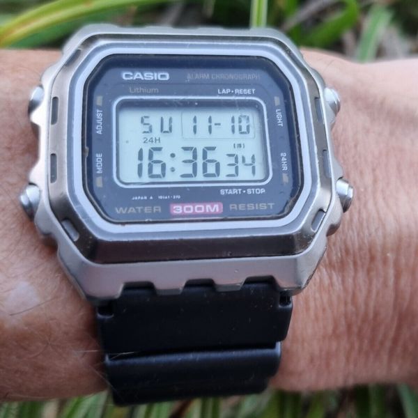 Casio DW-3000 â The Tankâ LCD Vintage Watch | WatchCharts Marketplace