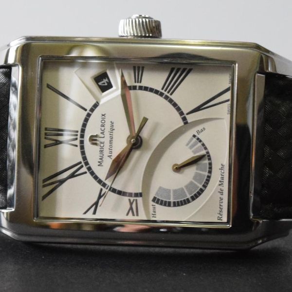 FS Maurice Lacroix Rectangular Pontos Reverve de Marche | WatchCharts ...