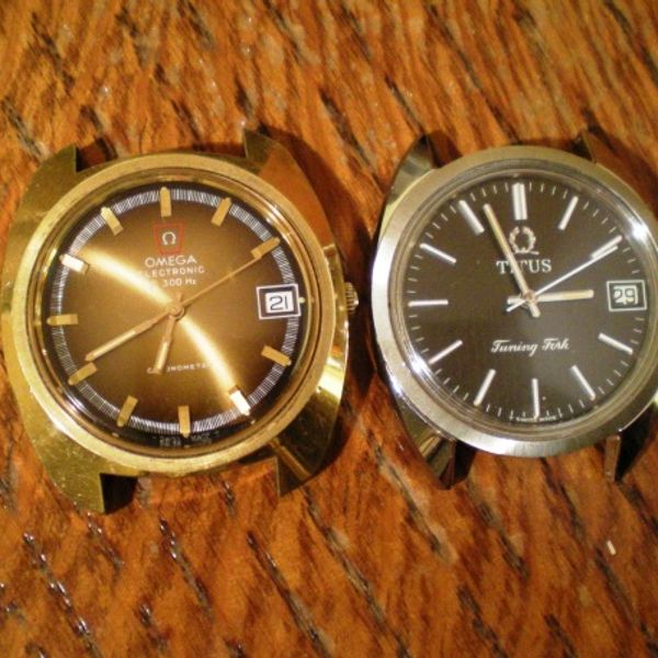 SOLD! OMEGA F300 Chronometer and TITUS Tuning Fork - Project Watches ...