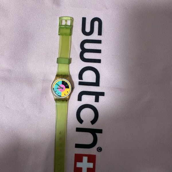 Swatch Watch Hot Racer 1988 Non Working | WatchCharts Marketplace