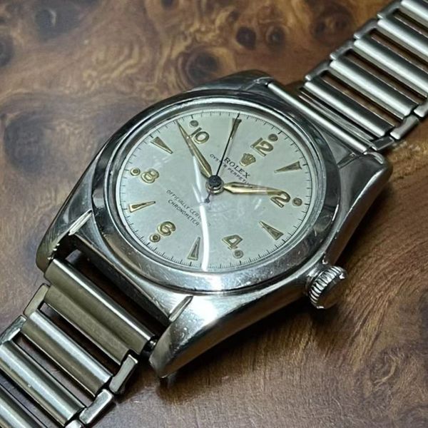 Rolex Bubbleback Ref 2940 1940s This Is A Rare Rolex Bubbleback